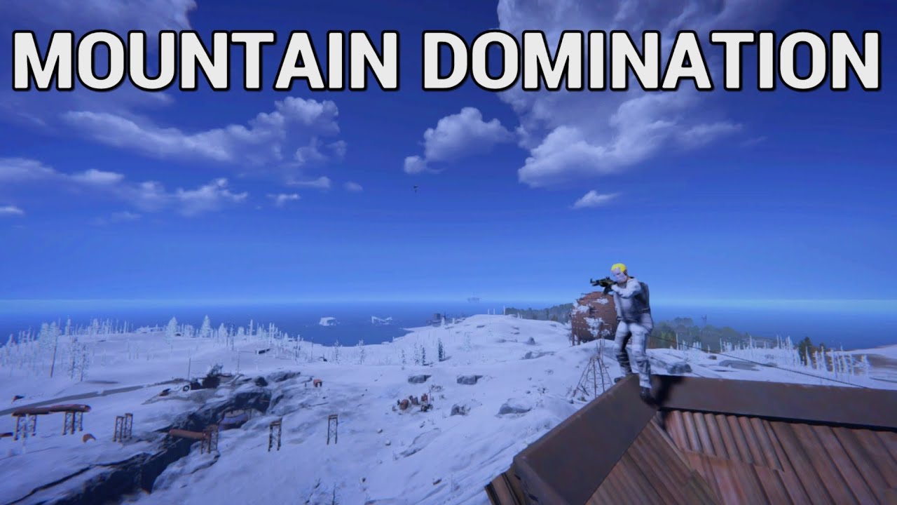 We Dominated A Server On The Tallest Mountain In Rust Console! It Gets ...