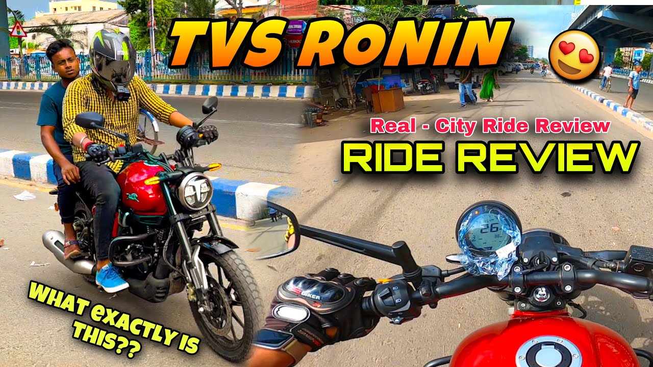 TVS Ronin 225 Ride Review | Feature, ON ROAD Price? | - YouTube