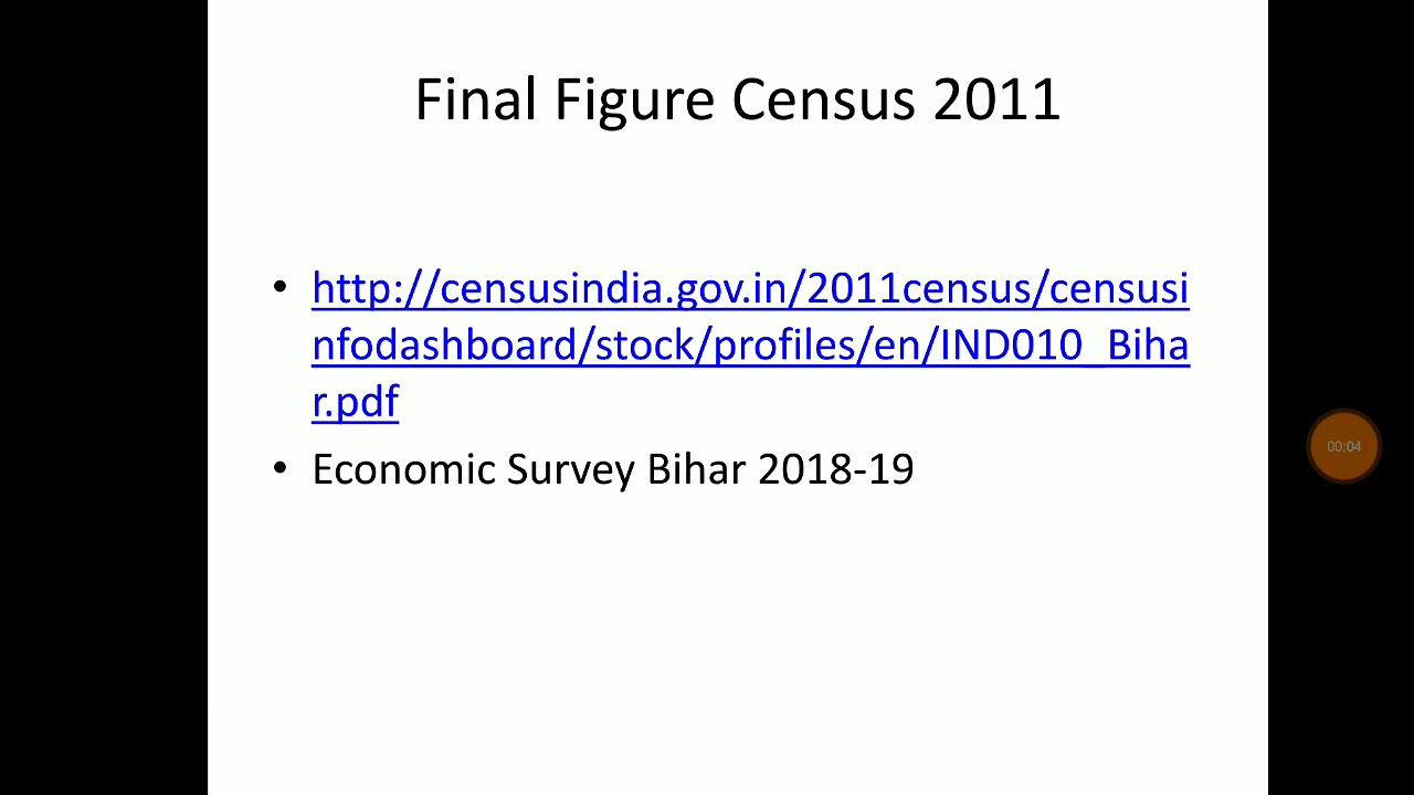 Population of Bihar Census 2011 BPSC prelims examination - YouTube