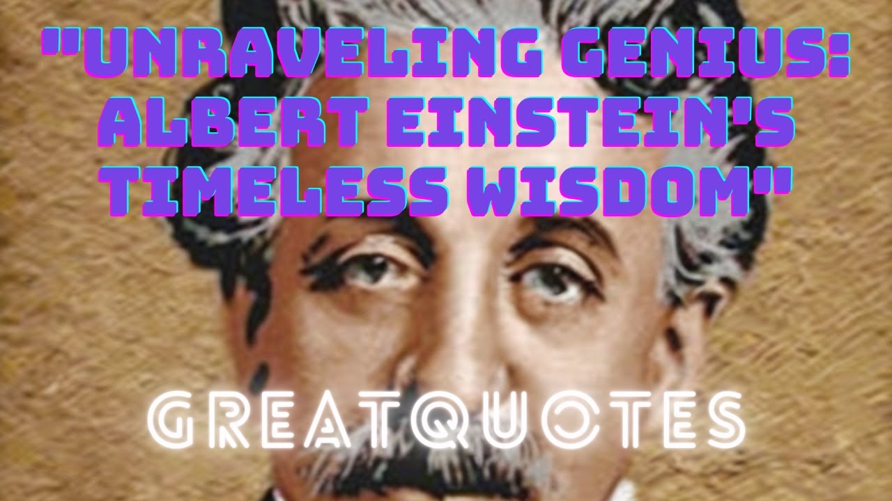Albert Einstein quotes: "Einstein's Insights: Illuminating Paths to ...