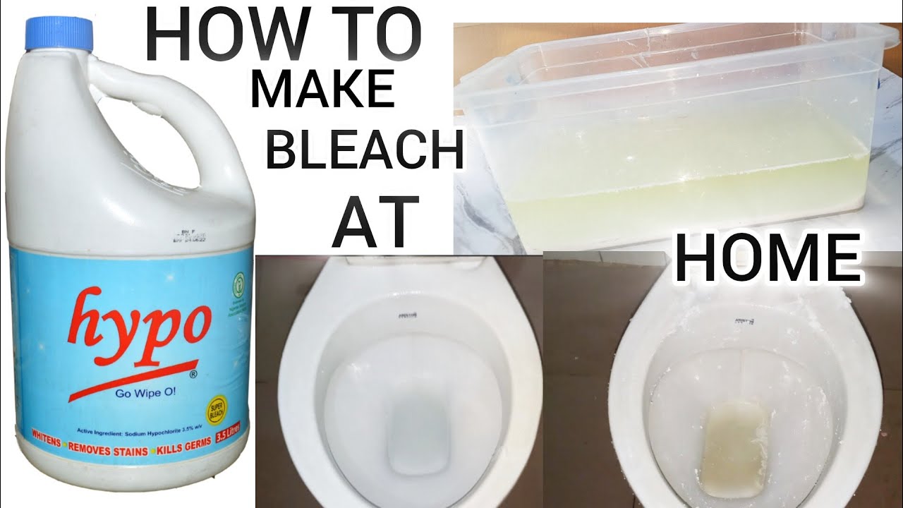 HOW TO MAKE BLEACH AT HOME IN 2025 WITH JUST 4 INGREDIENTS/ HOW TO MAKE ...