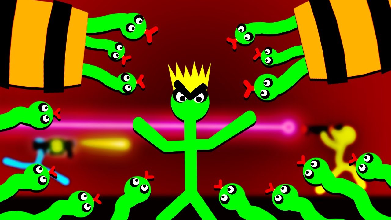 The KING of Snakes Can't be Defeated in Stick Fight The Game! - YouTube