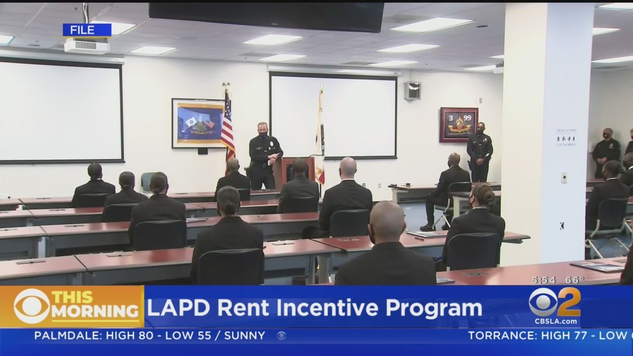 LAPD offering rent help to new recruits - YouTube