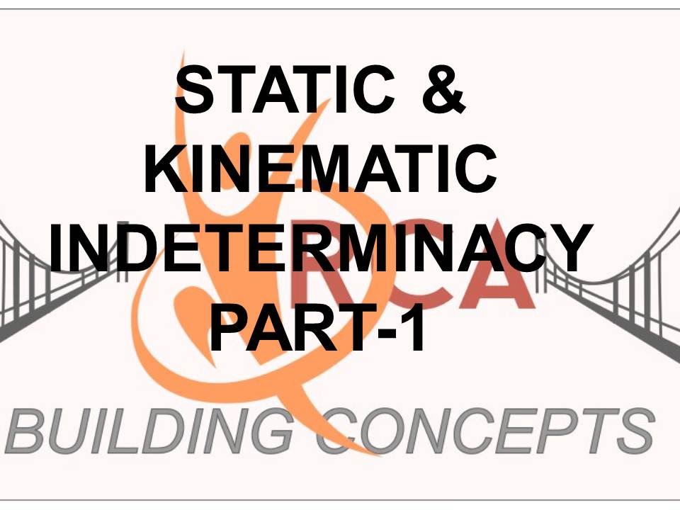 Static and Kinematic Indeterminacy PART 1 - YouTube