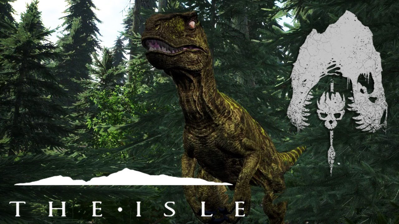 Utahraptor Life Cycle Gameplay (Part 2) - THE ISLE - YouTube