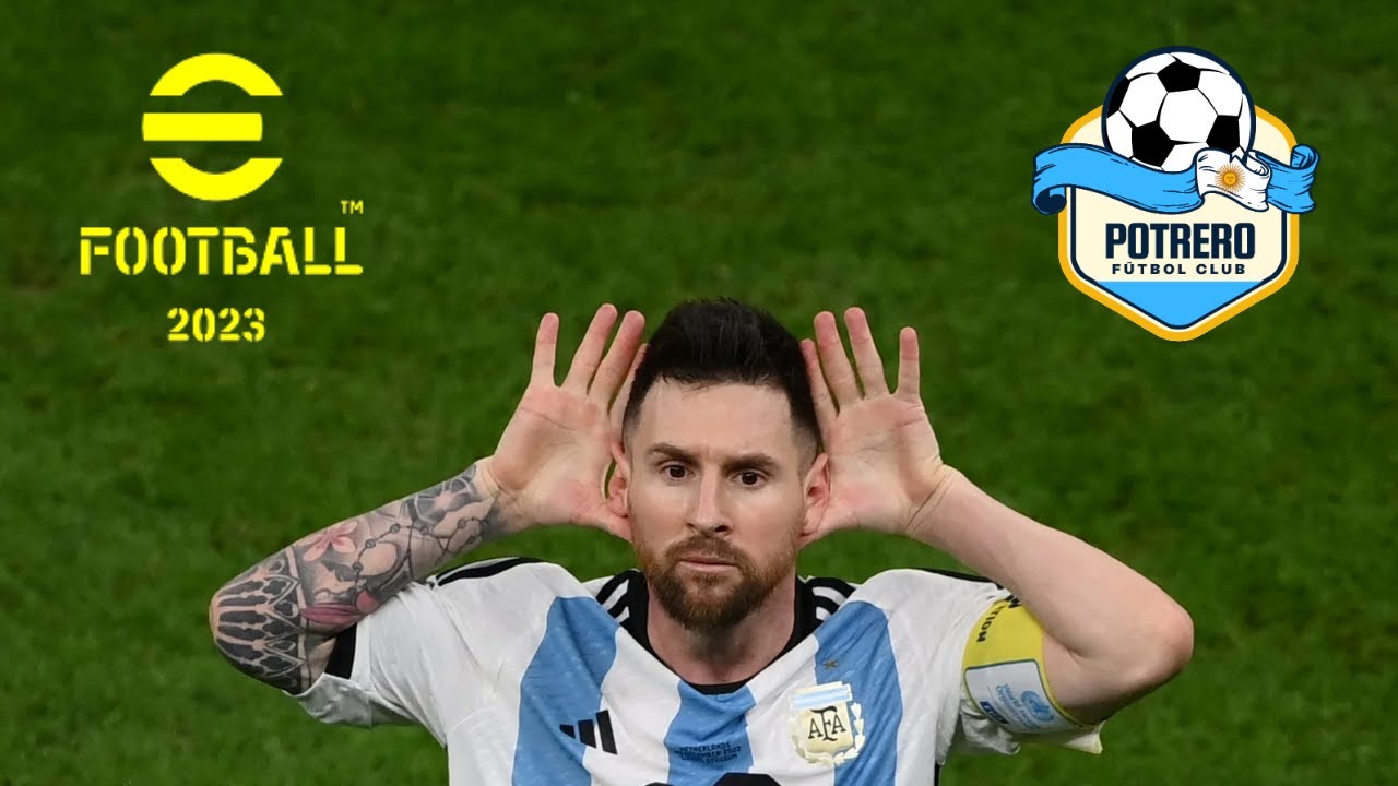 Messi hace el topo gigio eFootball 2023 - YouTube
