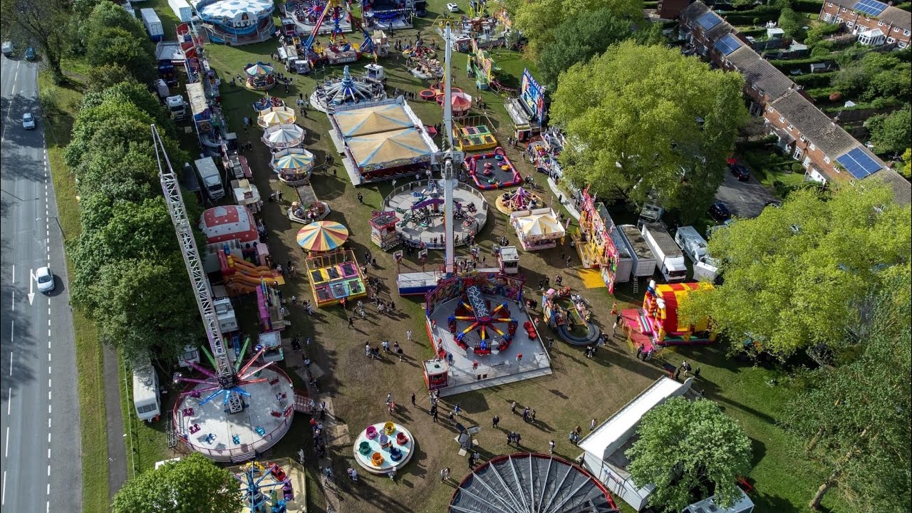Corby Fair | Drone Footage 2023 - YouTube