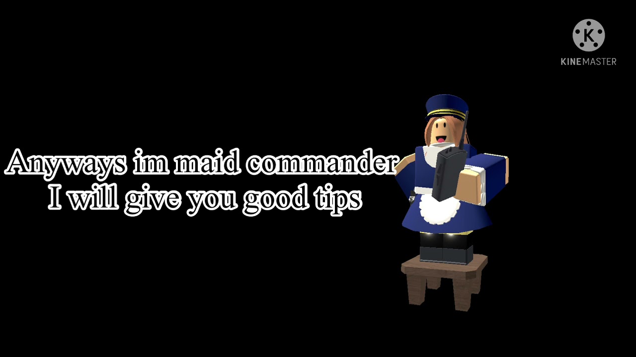 Maid commander give me tips (Tds meme) - YouTube