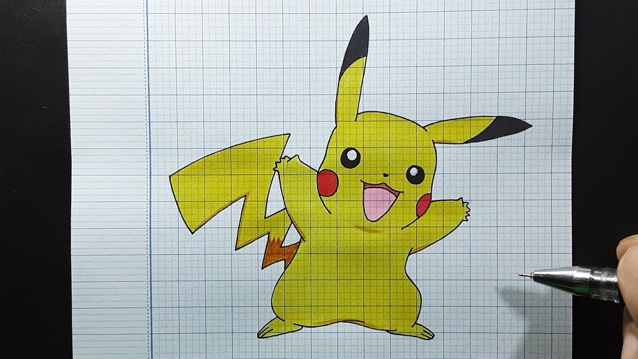 vẽ Pikachu - YouTube
