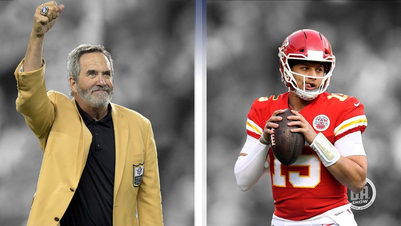 NFL on CBS Dan Fouts, "Mahomes Has the Arm To Cut Through Cold Weather ...