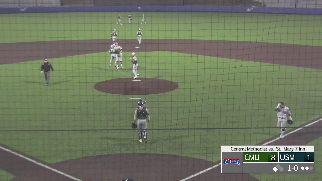 Baseball: Central Methodist vs. St. Mary (UYA) - YouTube