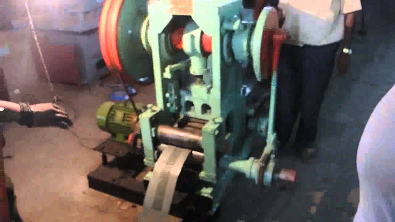 Automatic Perforated sheet making machine manufactured by Bengal Wire ...