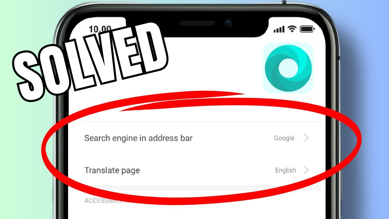 How to set the page translation language in Mint Browser - YouTube