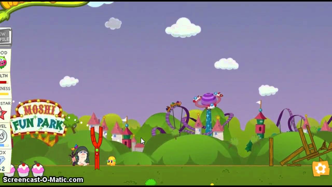 Moshi Monsters Moshling Boshling Game! :) - YouTube
