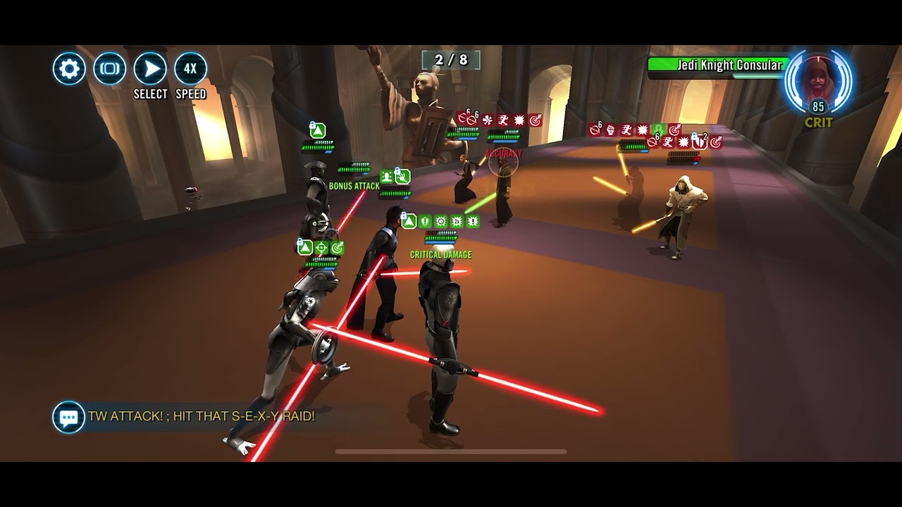 SWGOH inquisitors Assault Battle challenge tier 3 - Reva makes it ...