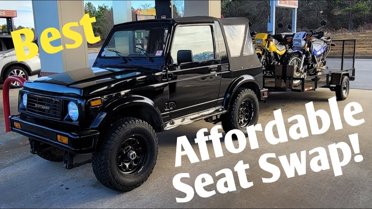 Best Affordable Suzuki Samurai Seat Swap - YouTube