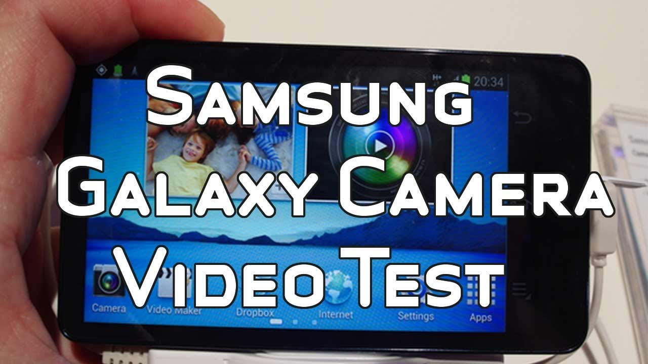 Samsung Galaxy Camera 1080p Sample Video Recording - YouTube