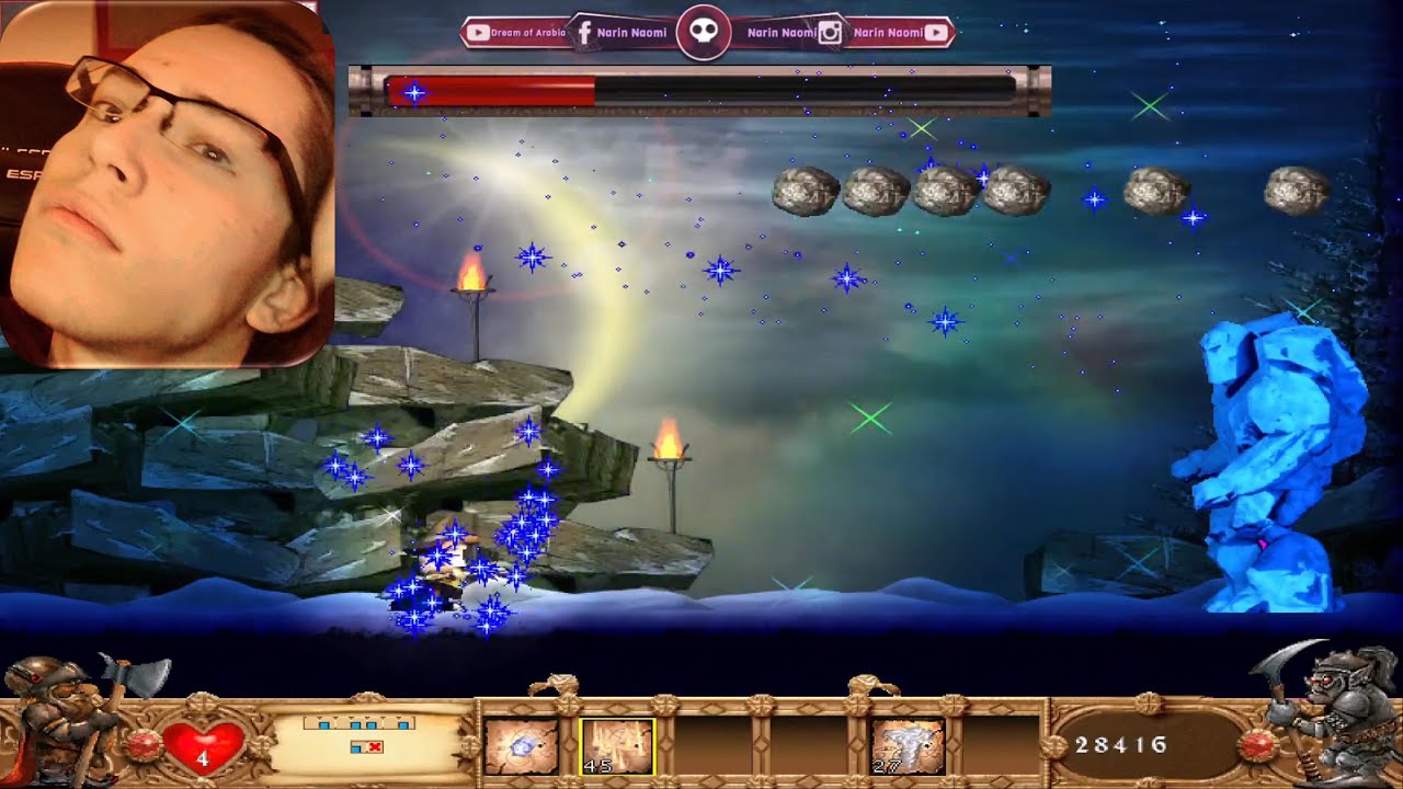 Brave Dwarves 2 Deluxe - Walkthrough - Snowstorm Hills - YouTube