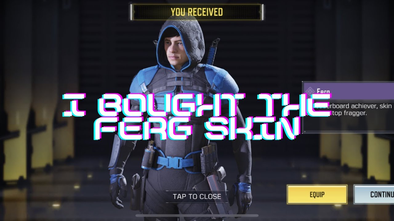 I bought the Ferg skin 🥳🥳🥳🥳 | #callofdutymobile #codm #ferg #iferg # ...