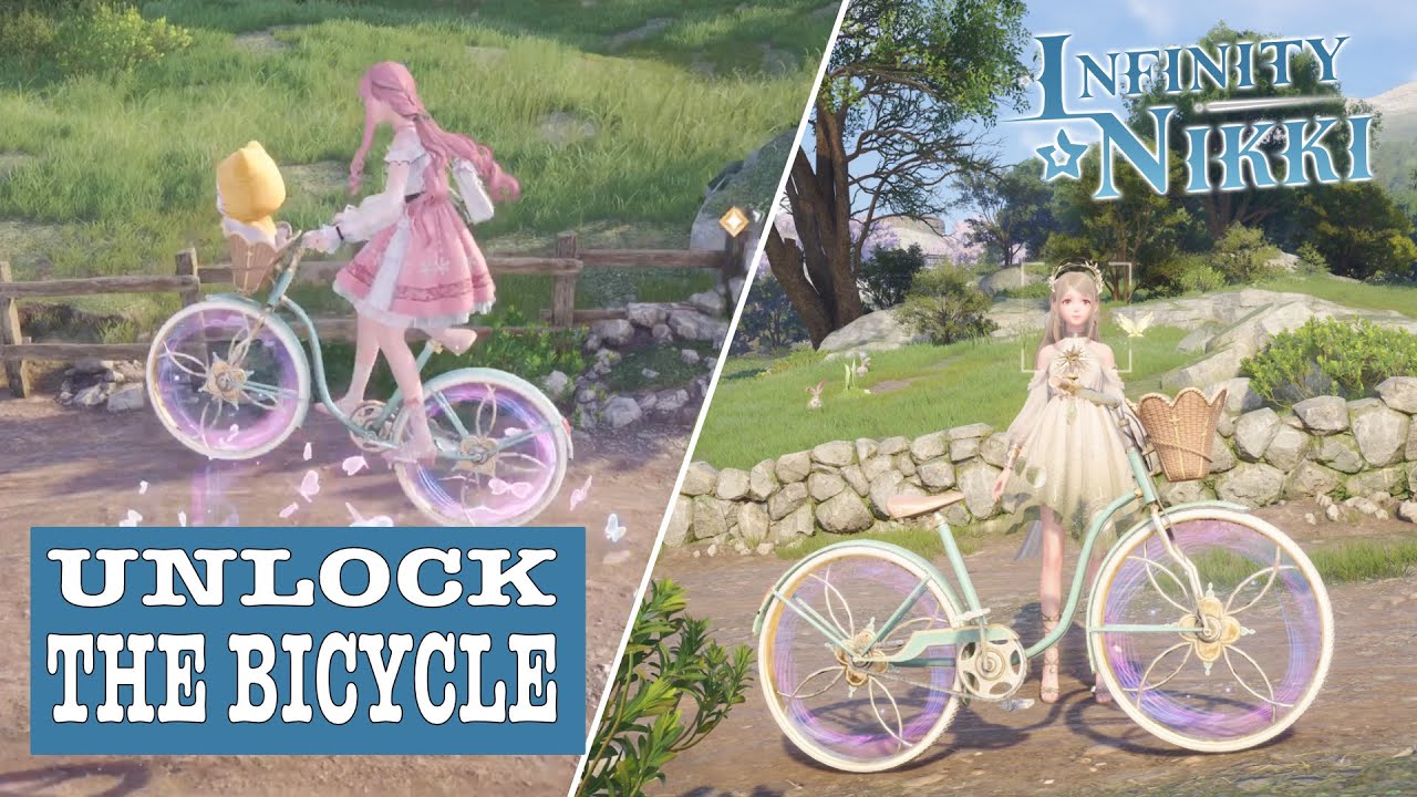 Infinity Nikki - How to UNLOCK the BICYCLE - YouTube