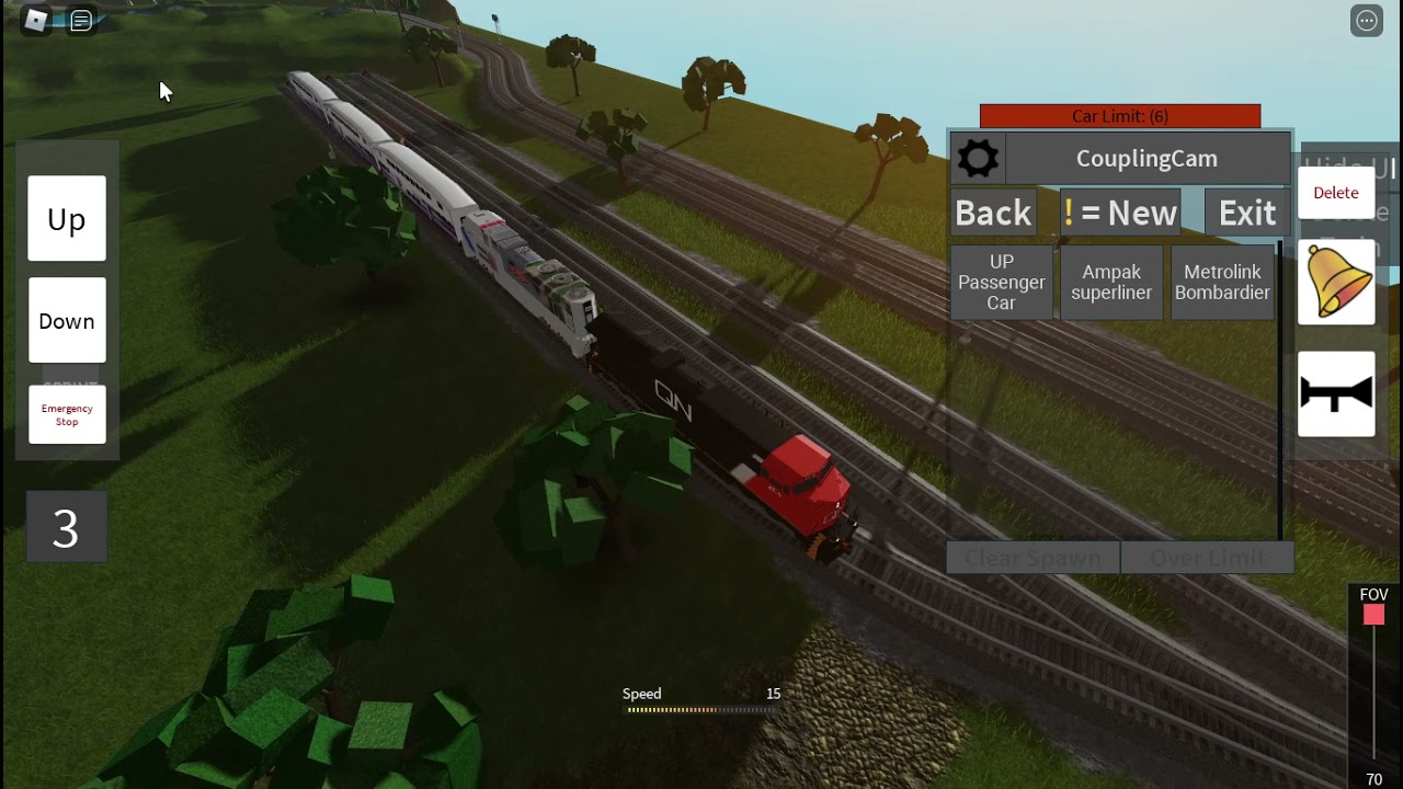 Roblox Train Simulator Beta Failed Metrolink Video w/ NS_ES44AC - YouTube