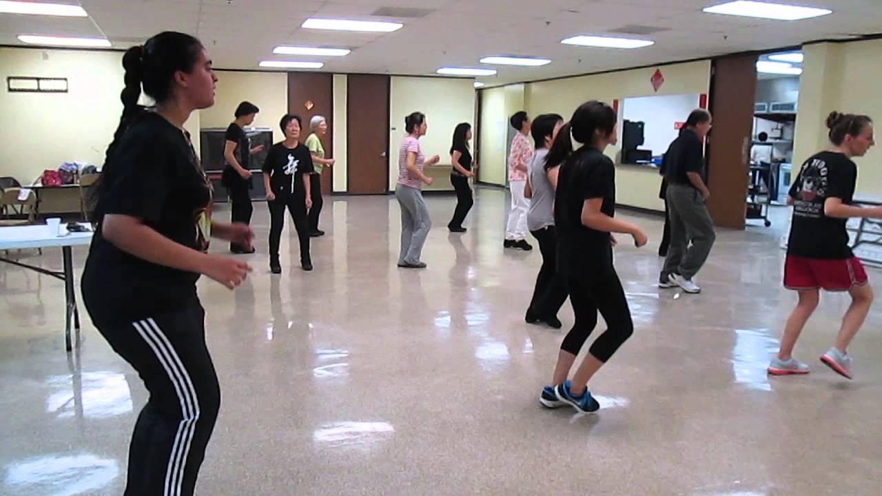 CCC Senior Exercise Group - Cupid Shuffle - YouTube