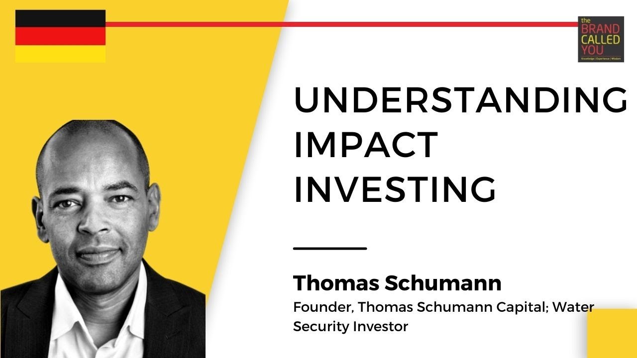 How to invest in WATER SECURITY? | Thomas Schumann | TBCY - YouTube