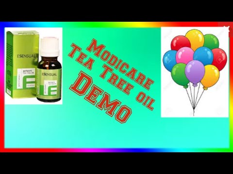 Modicare Tea Tree oil Demo/Pentration test/in Malayalam - YouTube