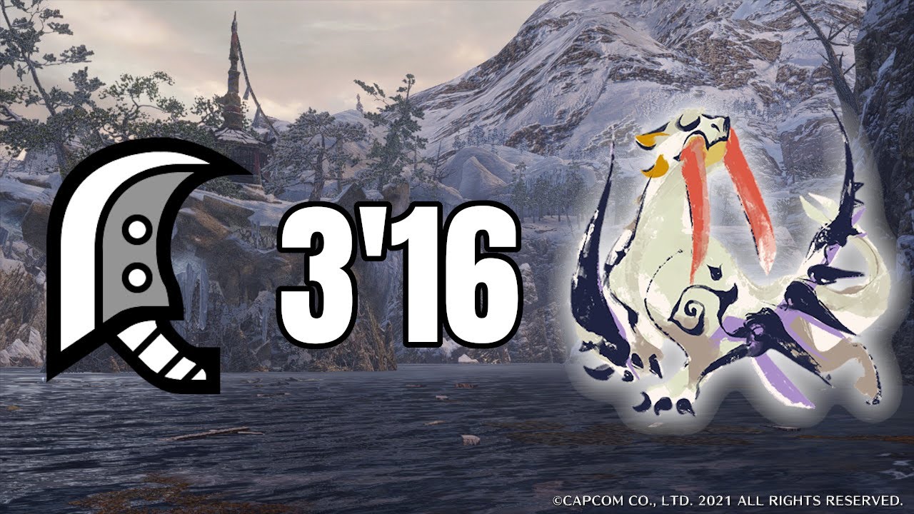 Barioth Great Sword solo 3'16 (Rage slash) | MH Rise - YouTube