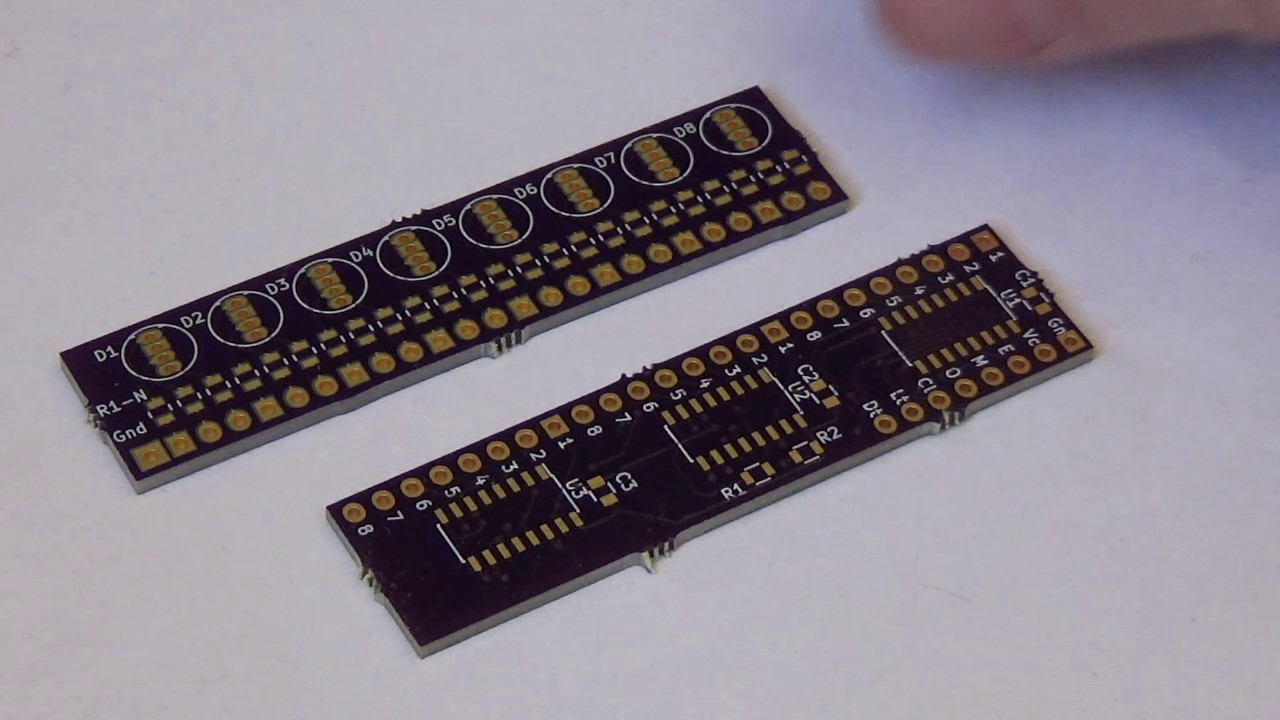 RGB LED on a breadboard (Arduino + 74HC595) - YouTube