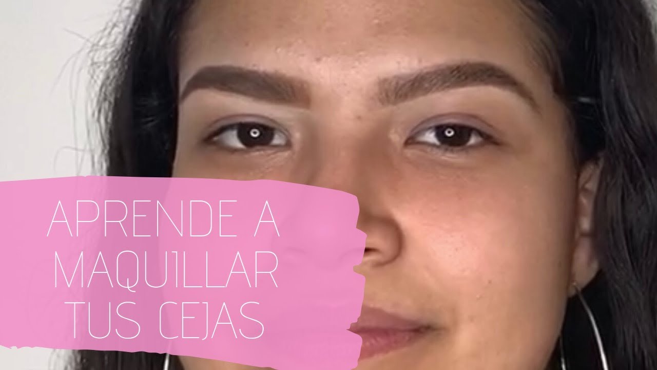 Aprende a hacer cejas perfectas paso a paso - YouTube