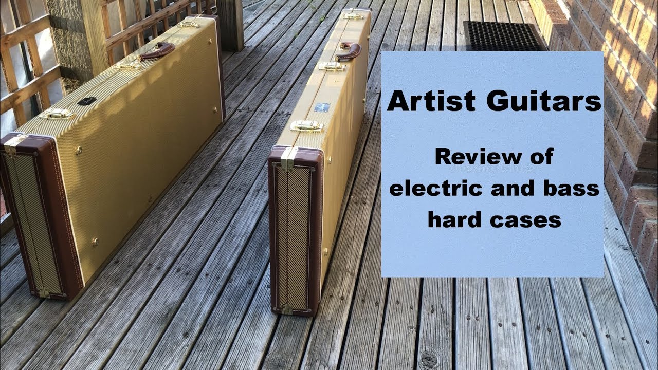 Review of hard cases from Artist Guitars - YouTube