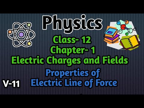 Class 12 Properties of Electric lines of force Chapter-1 Electric ...