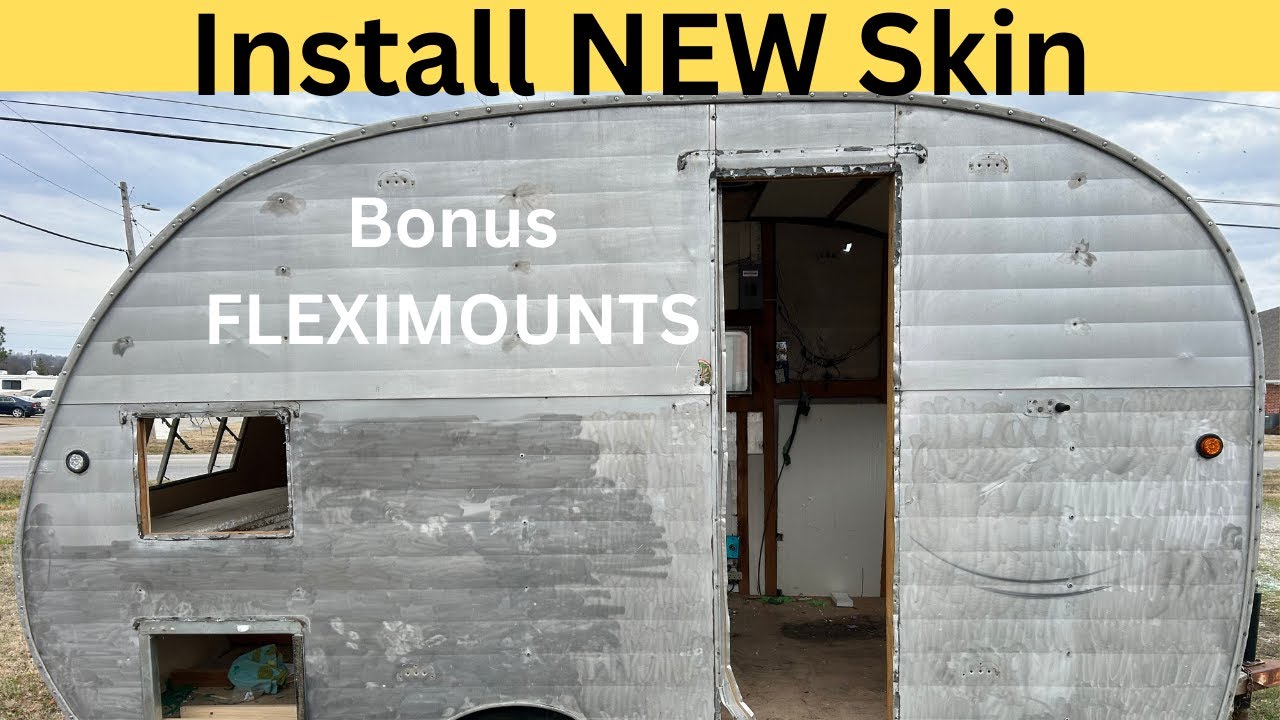 EP417 Installing aluminum skin. Way out of order video. BONUS ...