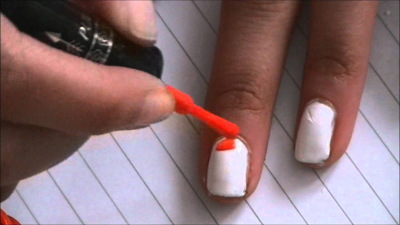Color Blocking Nails! - YouTube