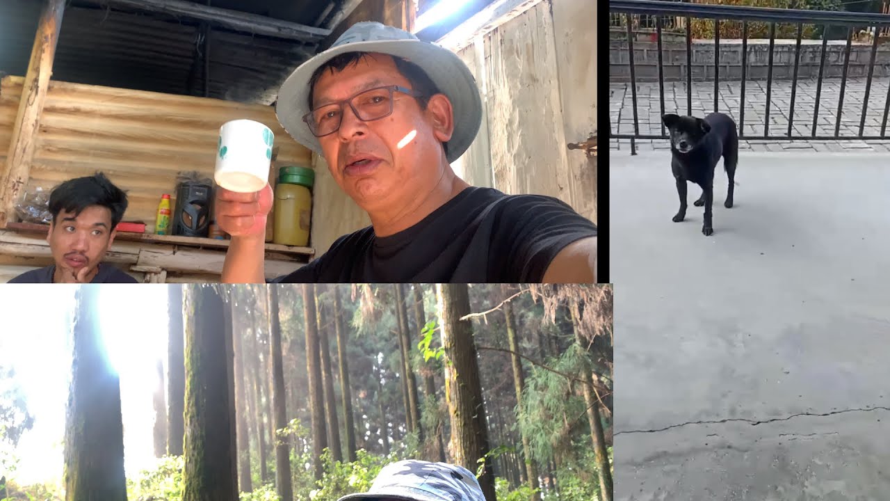 Daily Home vlogs-Aju Bihan nai kalo kukur Chetuwa (Leopard) lay Khai ...