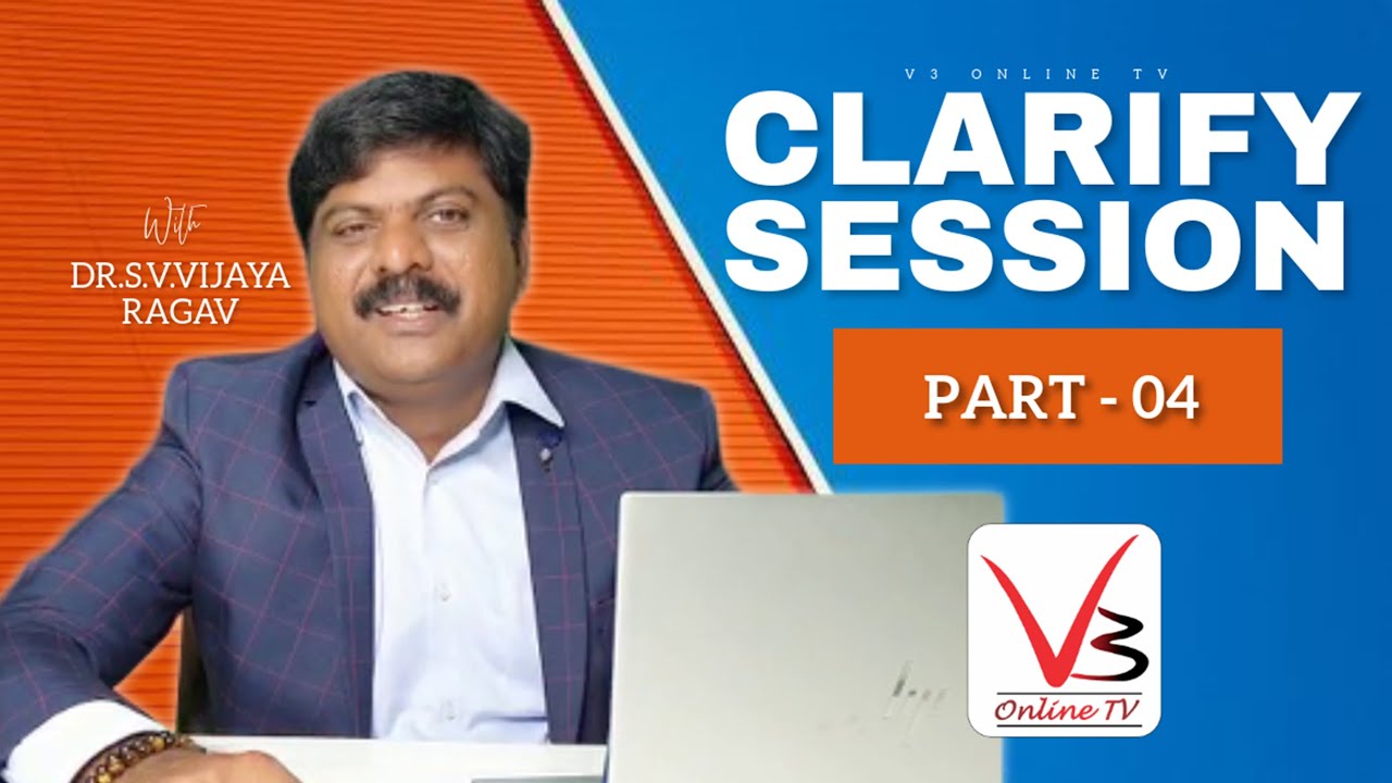 CMD - Clarify session (18/09/2020) | Part - 04 | V3 Online TV - YouTube