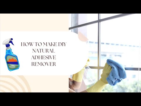 How To Make DIY Natural Adhesive Remover | Bond Cleaning In Perth - YouTube