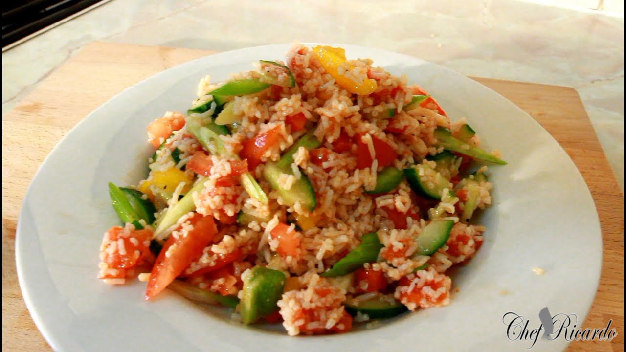 How To Save Money This Summer -Chef Ricardo Rice Salad Recipe | Recipes ...