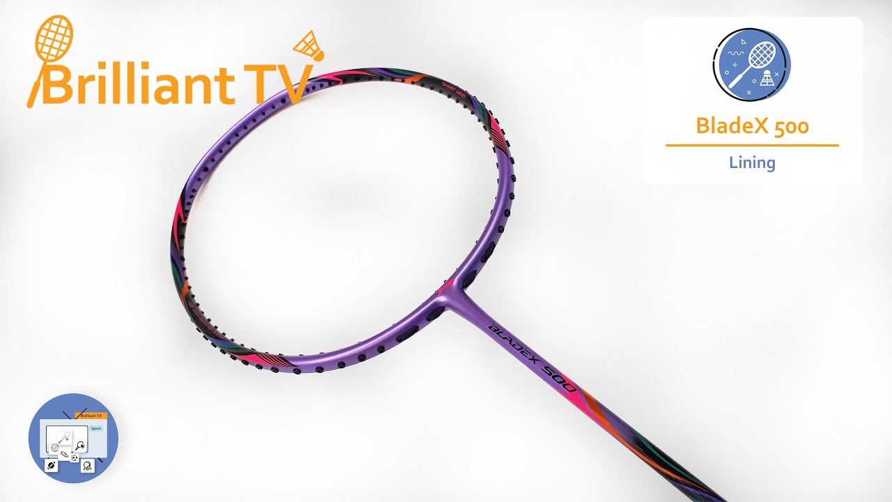 Raket Badminton Lining BladeX 500 - YouTube