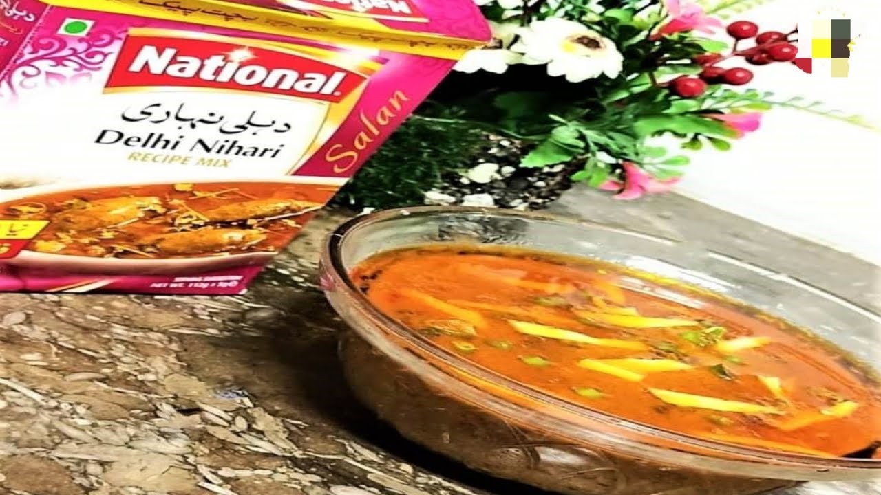 Nihari Recipe | National Delhi Nihari Recipe |Beef Nihari Recipe ...
