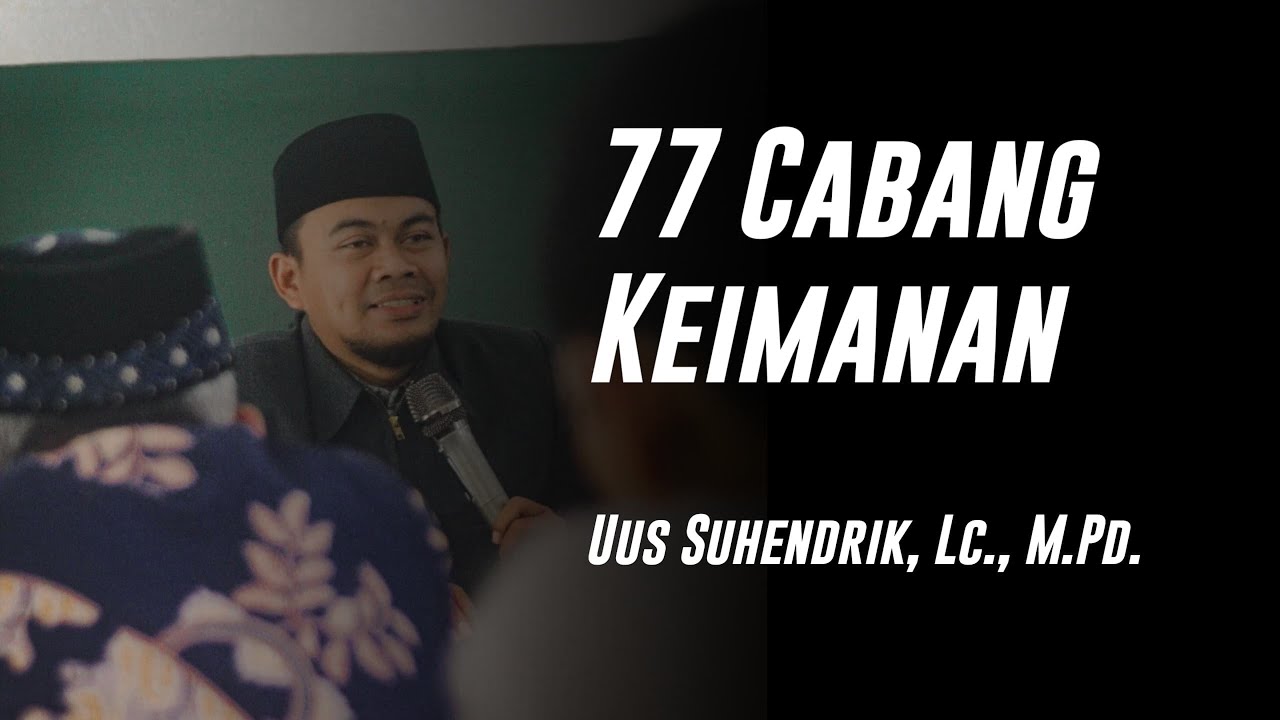 Kajian Kitab "𝗖𝗔𝗕𝗔𝗡𝗚 𝗜𝗠𝗔𝗡 𝗡𝗢 𝗦𝗔𝗧𝗨 𝗜𝗠𝗔𝗡 𝗞𝗘𝗣𝗔𝗗𝗔 𝗔𝗟𝗟𝗔𝗛 𝗦𝗪𝗧"𝗼𝗹𝗲𝗵 𝗨𝘀𝘁. 𝗨𝘂𝘀 ...