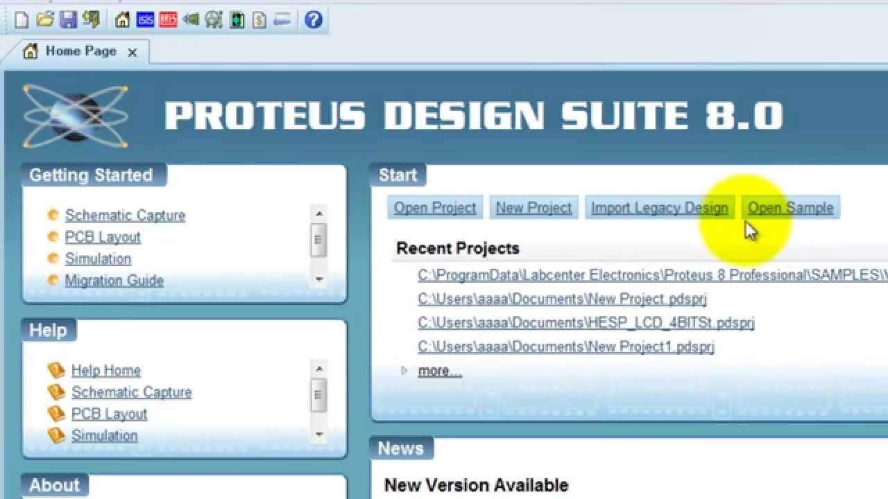 Tutoriel Proteus 8.0 (Débutant) - YouTube