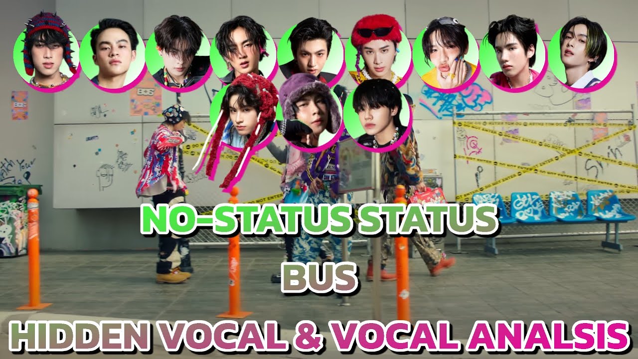 NO-STATUS STATUS BUS HIDDEN VOCAL & VOCAL ANALSIS#bth_3distribution ...