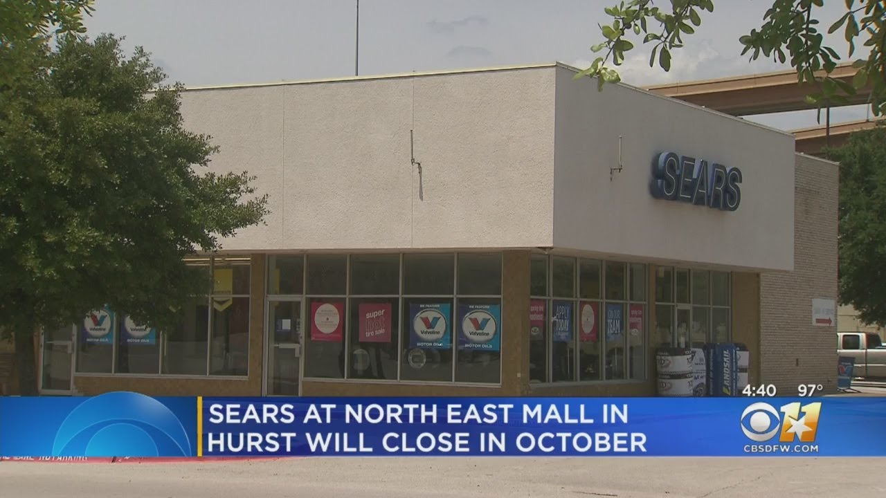 Sears At North East Mall In Hurst Is Closing - YouTube