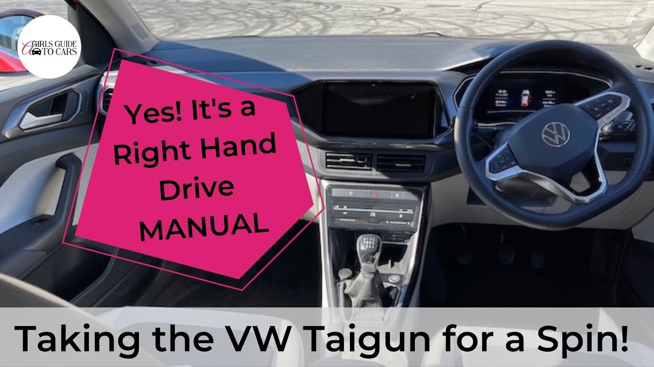We Drove this Right-Hand Drive Manual VW Around LA: The VW Taigun (YES ...