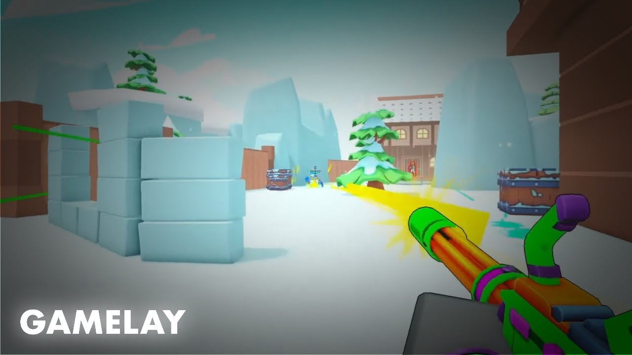 Big Paintball 2 Round Gameplay | Roblox - YouTube