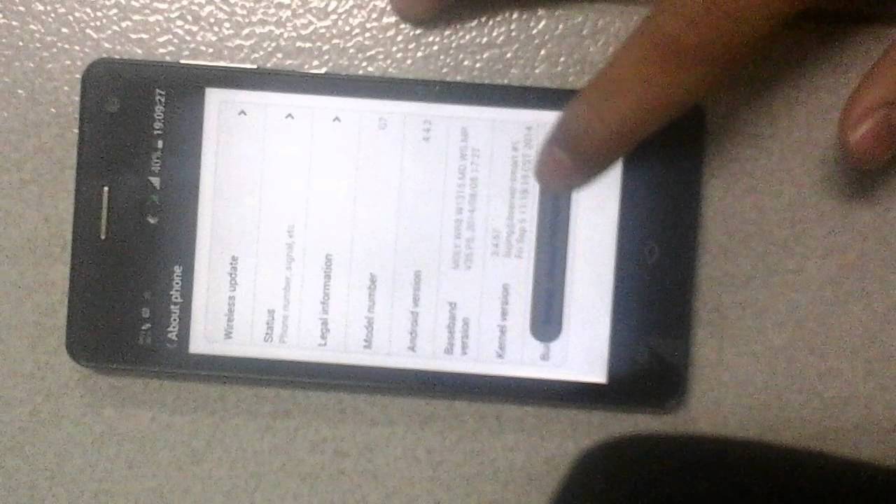 Evercoss A66A test - YouTube