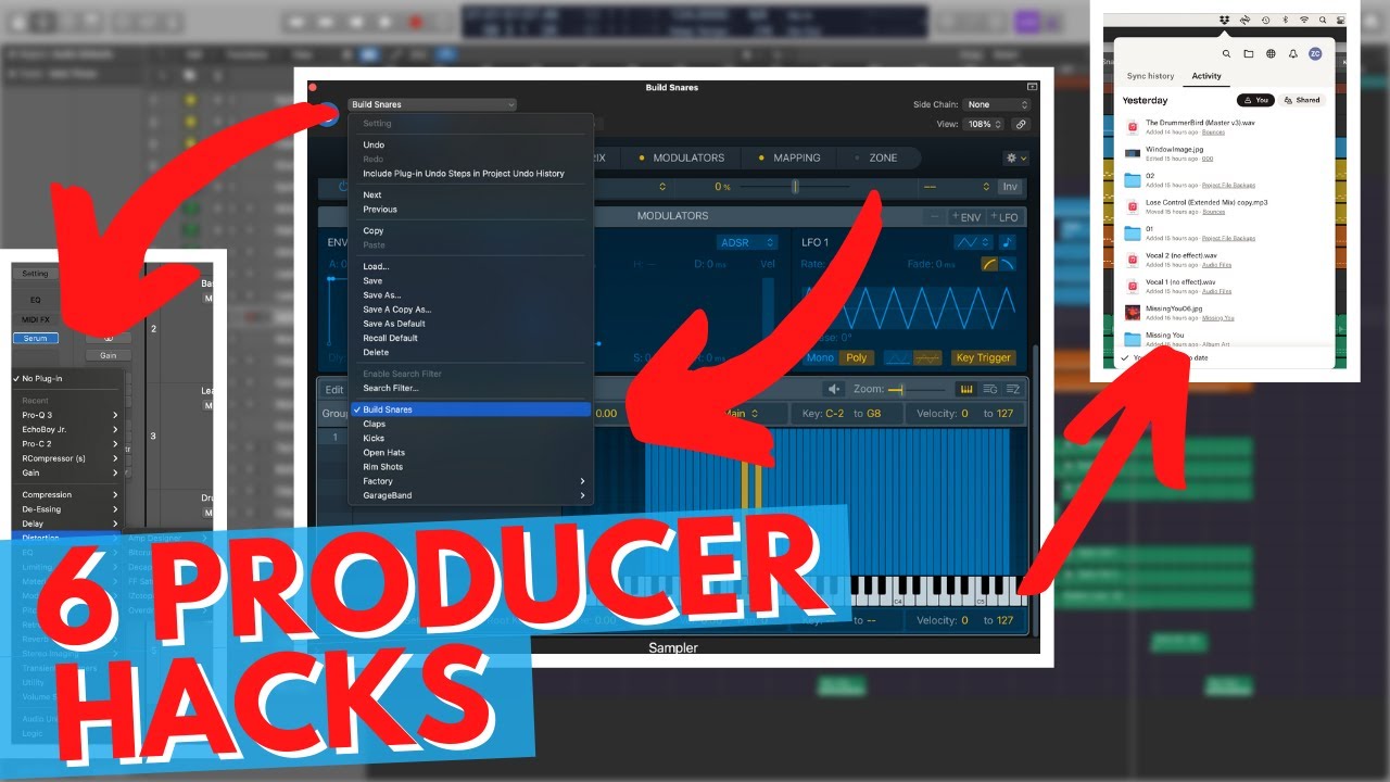 6 Organization Hacks Every Music Producer Should Know - YouTube