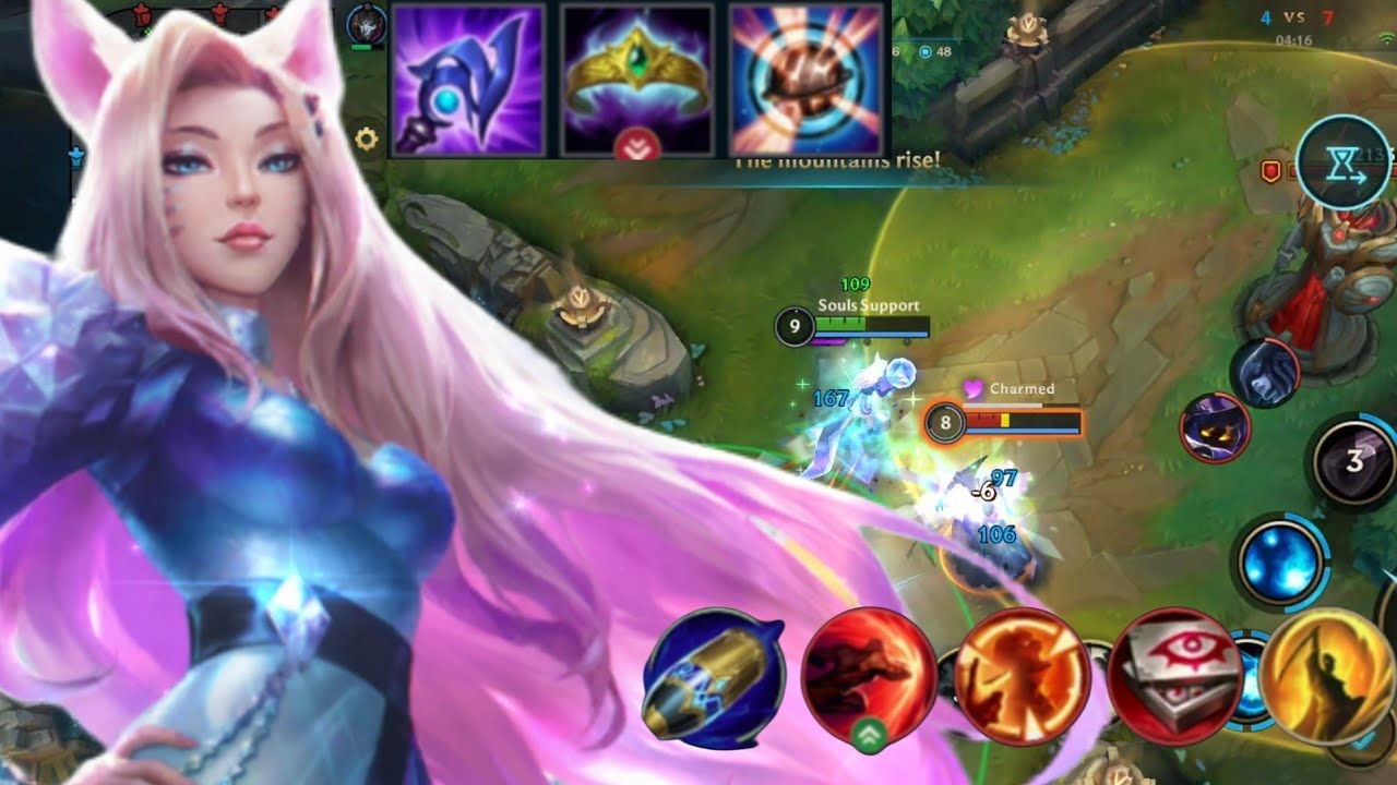 KDA Ahri still Beautiful Skin / Ahri Gameplay S16 - YouTube